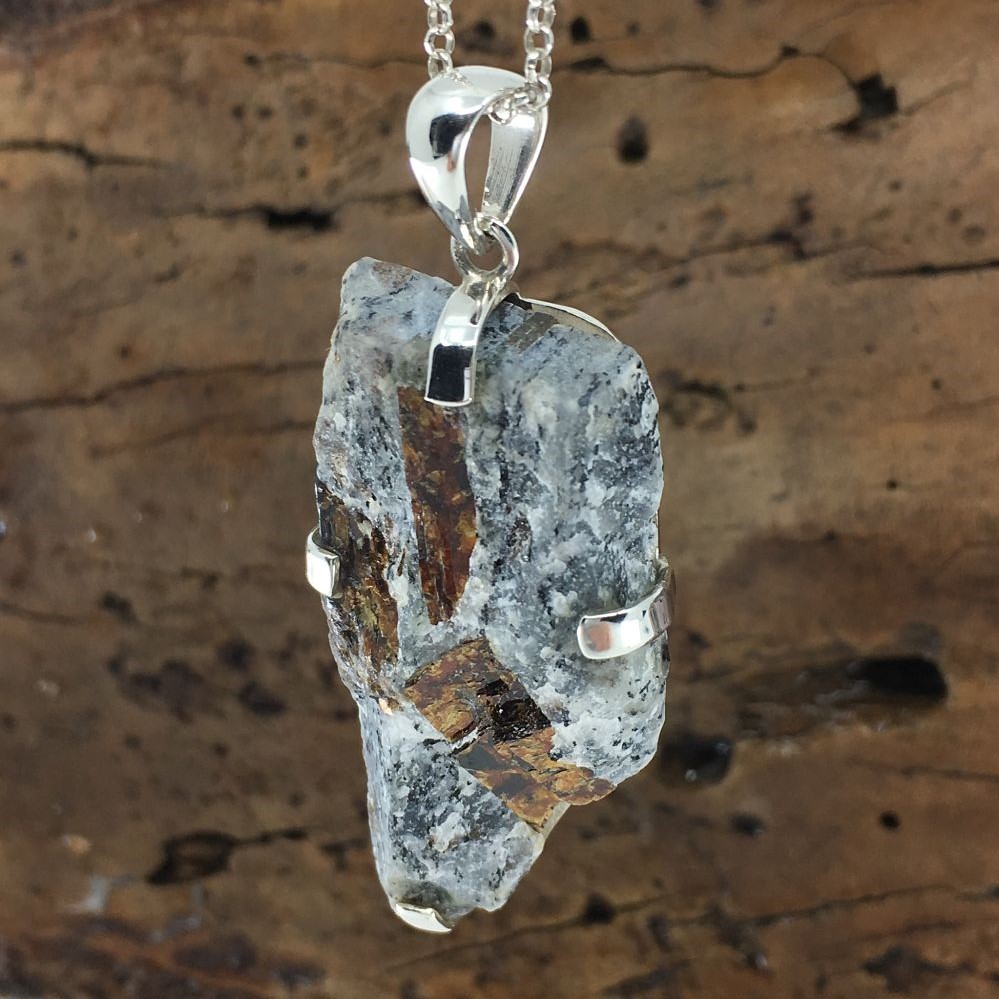 Astrophyllite Pendant - Quality Handcrafted Crystal Jewellery ...
