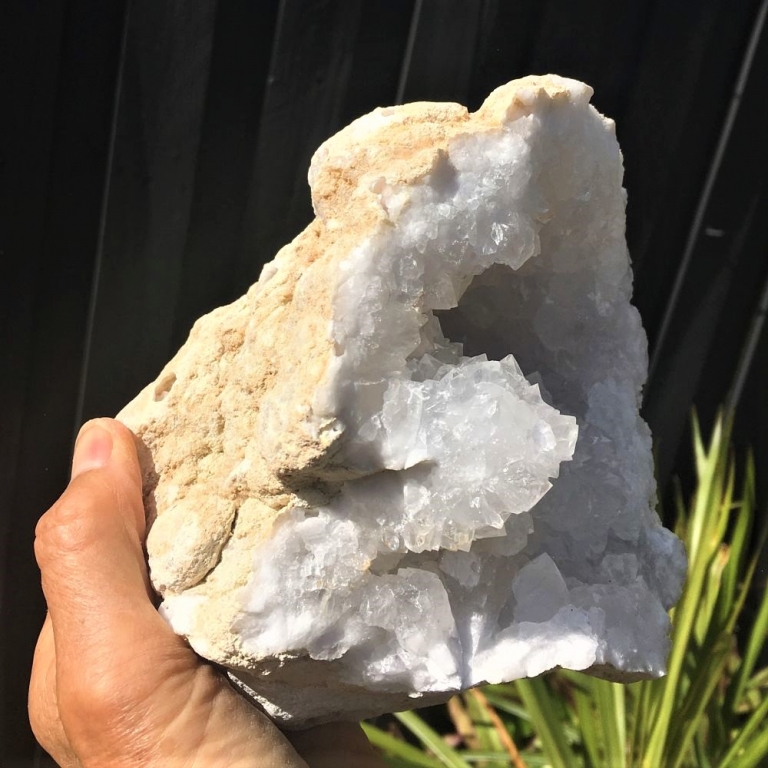 Calcite Clear Quartz Geode's - Buy High Quality Crystals - Conscious Stones