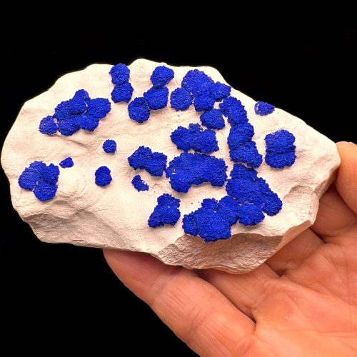 Azurite Suns on a Clay Matrix - Conscious Stones
